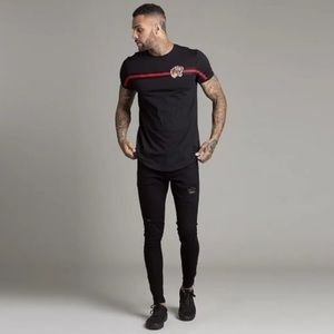 Project X Paris | Shirts | Project X Paris Black Red Tiger Taped Basic ...